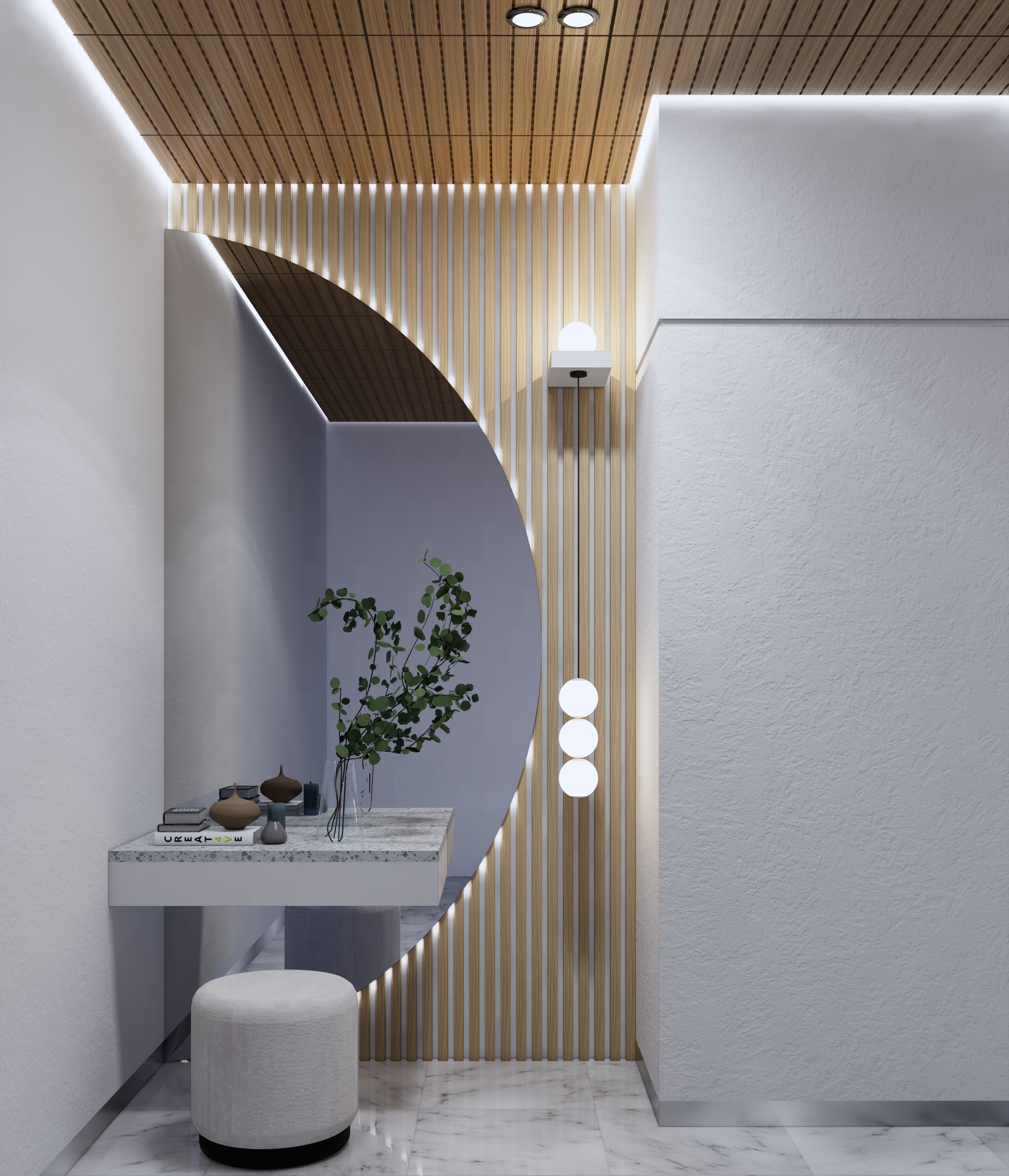 BACKDROP DRESSING TABLE 3D model | CGTrader