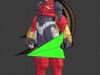 Zero - Megaman Zero 3D model rigged | CGTrader