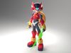 Zero - Megaman Zero 3D model rigged | CGTrader