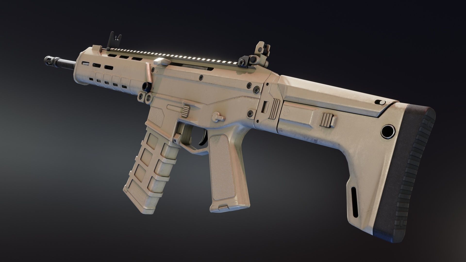 3D model Magpul Masada VR / AR / low-poly | CGTrader