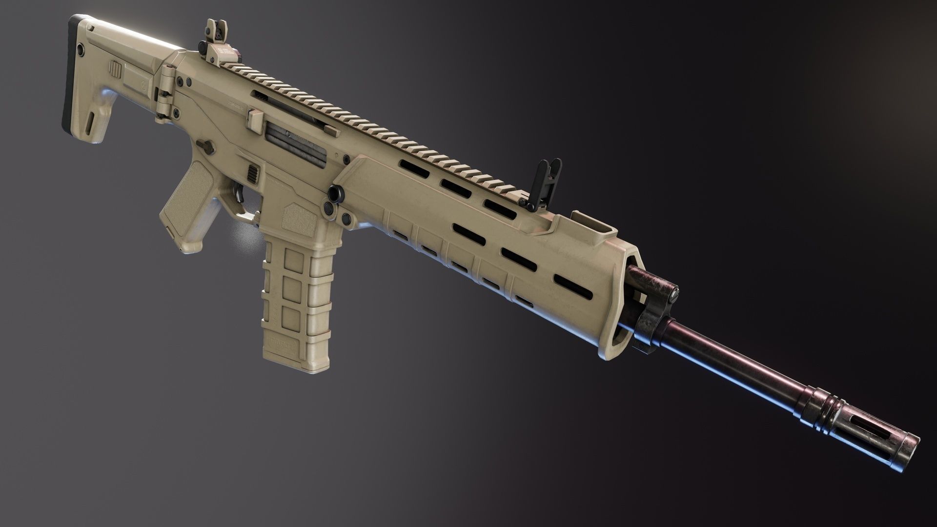 3D model Magpul Masada VR / AR / low-poly | CGTrader