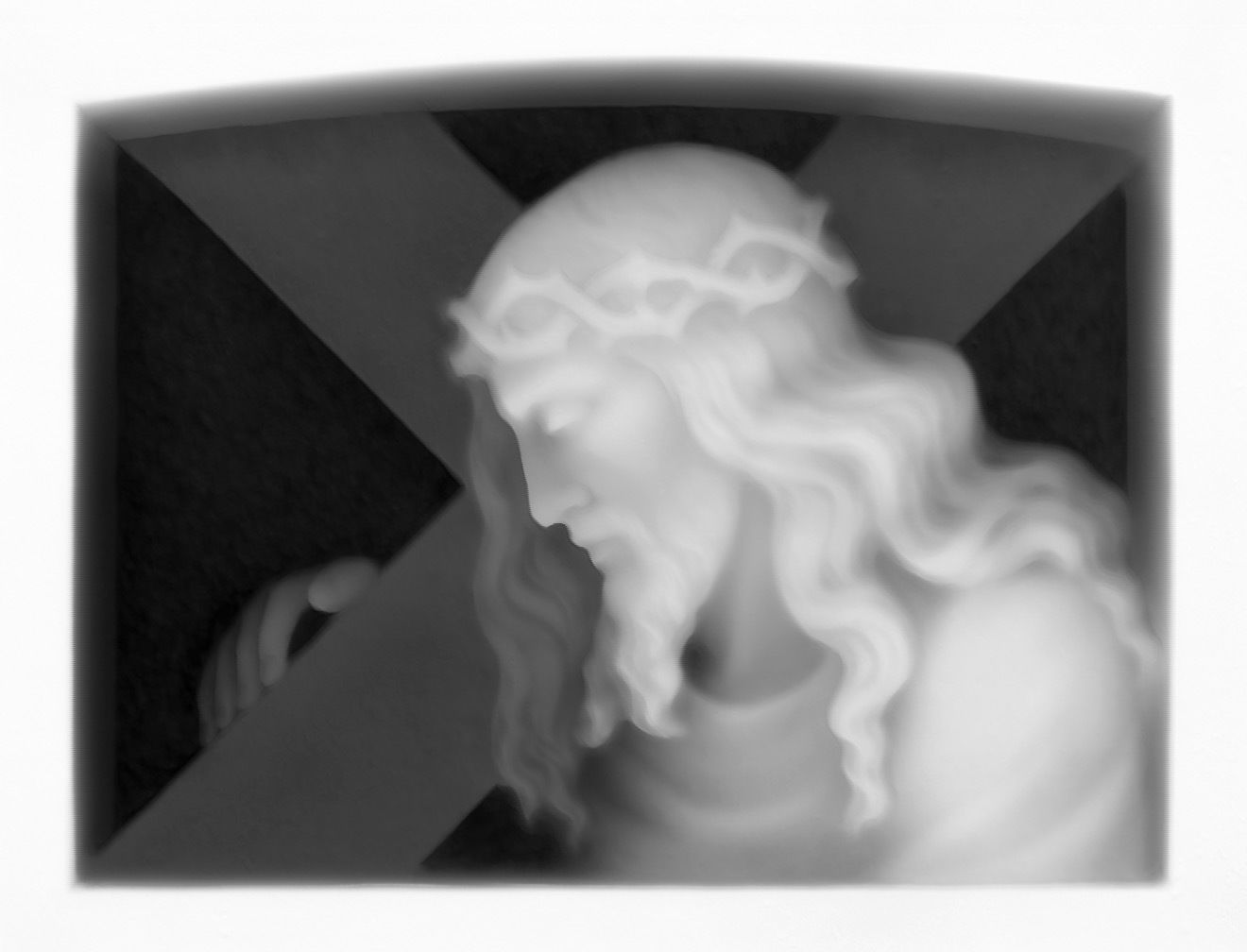 Jesus bringing the cross 3D model | CGTrader