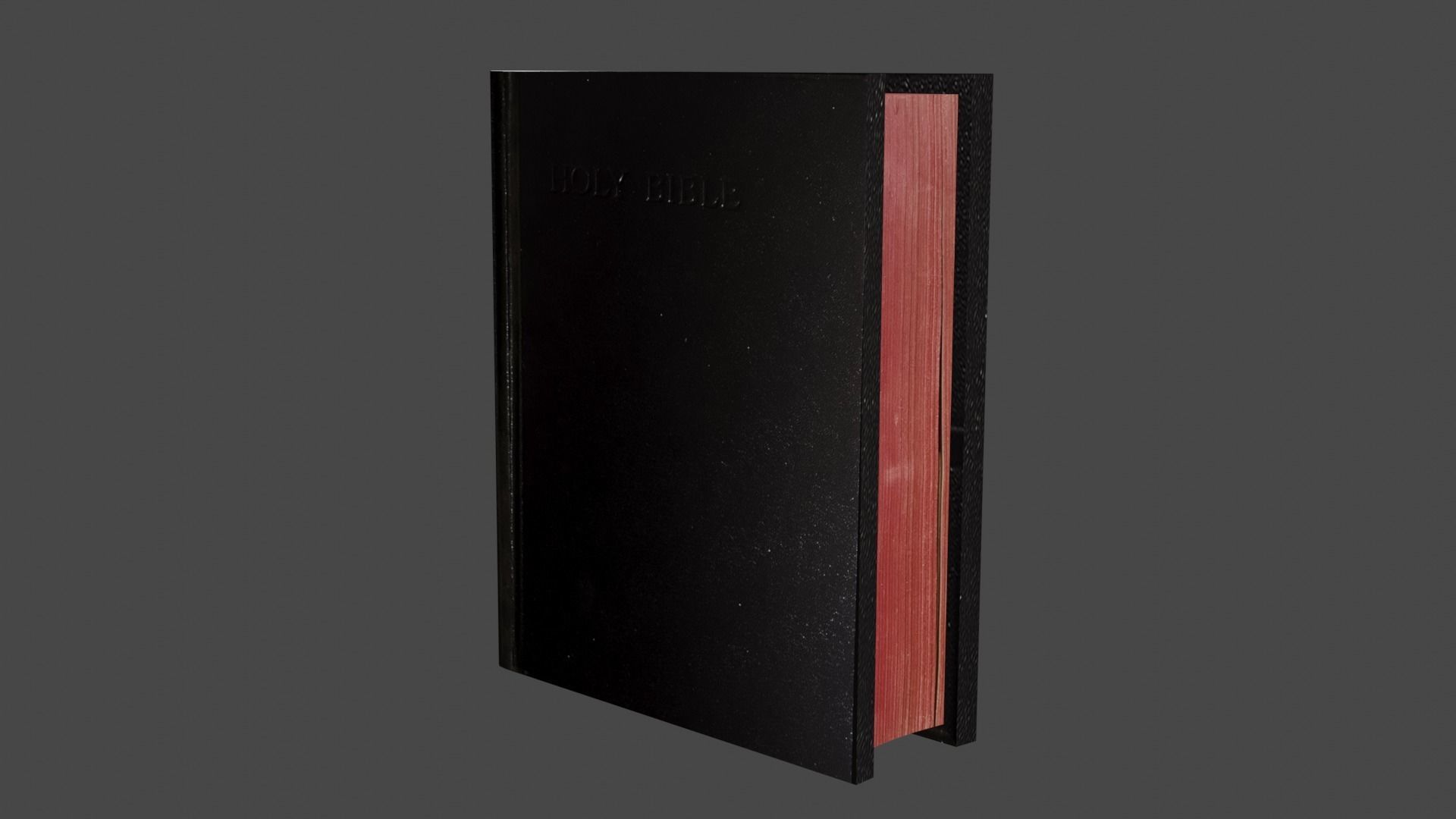 Bible book with Blender 3D model | CGTrader