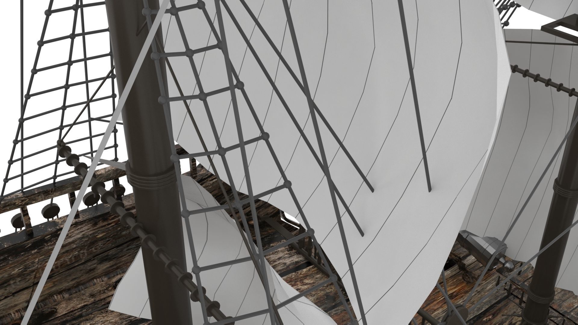 Sailboat Galleon 3D model | CGTrader