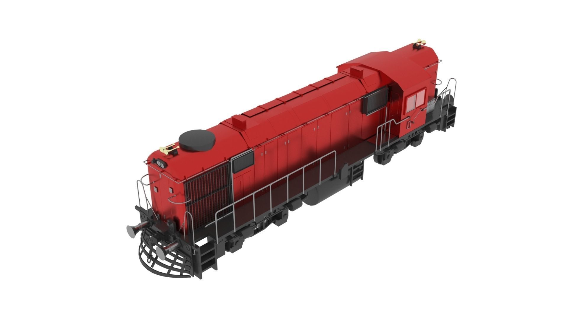Train 3D model | CGTrader