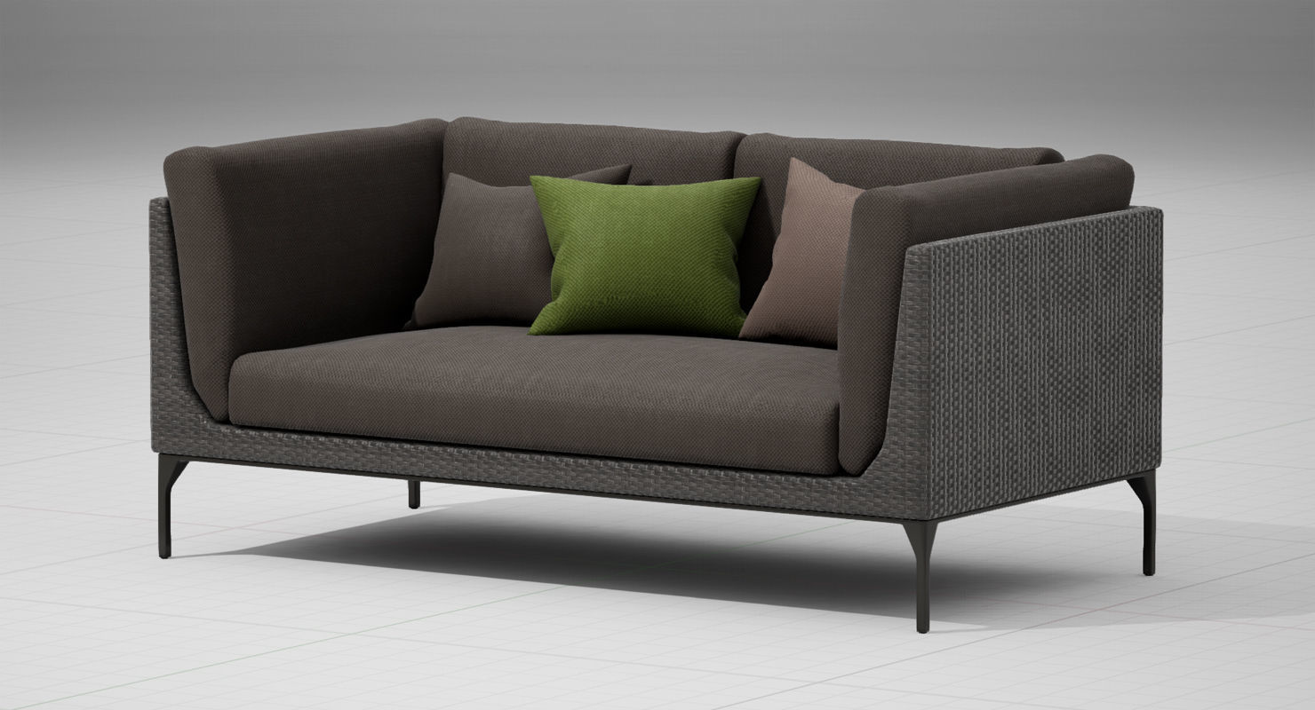 Dedon Mu Sofa 001 UE4 3D model | CGTrader