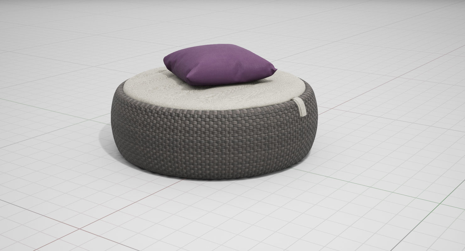 3D model Dedon Dala Chair 1 UE4 VR / AR / low-poly | CGTrader