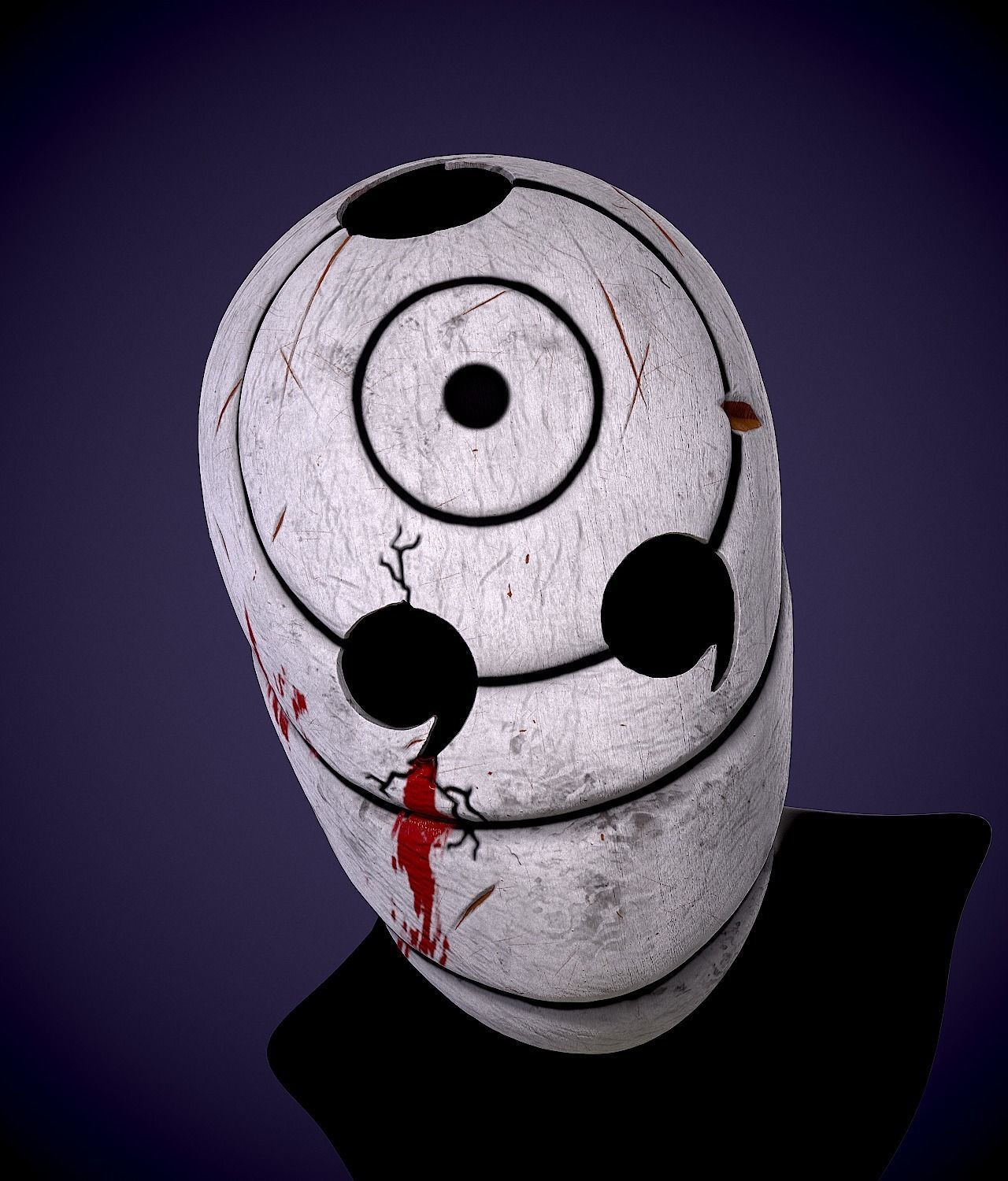 Obito Mask 3D model | CGTrader