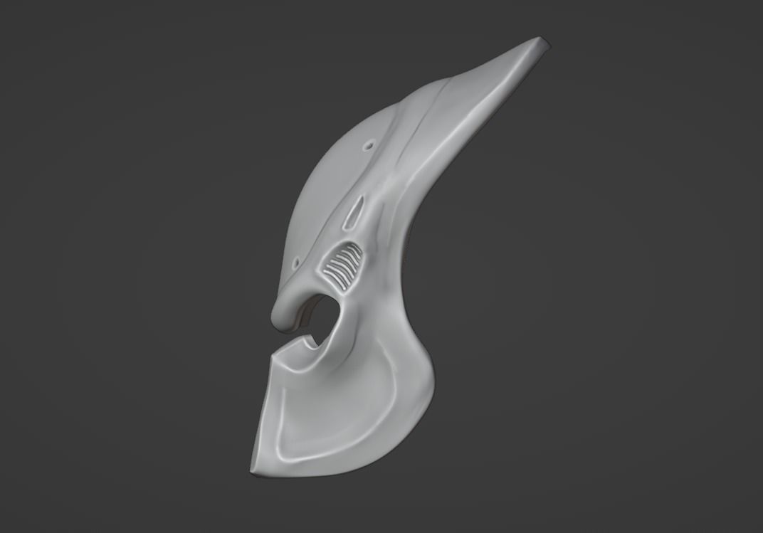 Predator City Hunter mask 3D model 3D printable | CGTrader