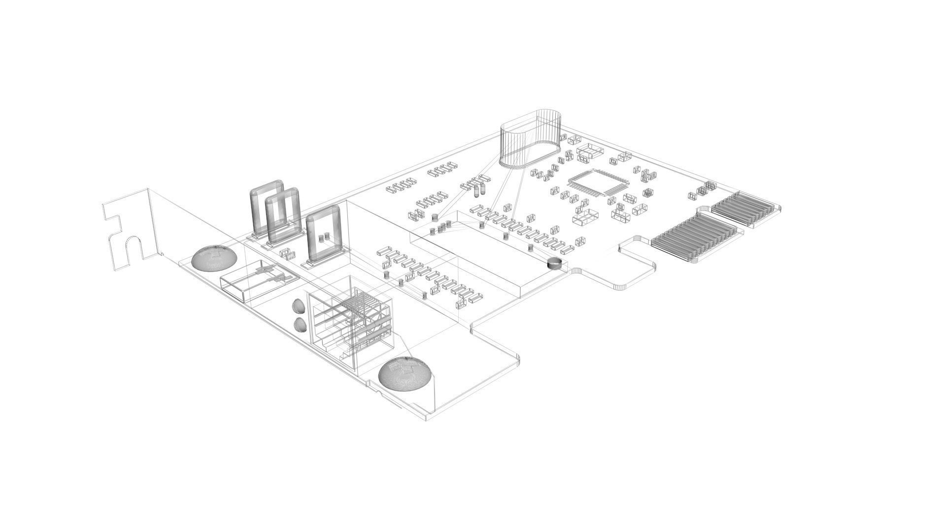 Network Card 3D model | CGTrader