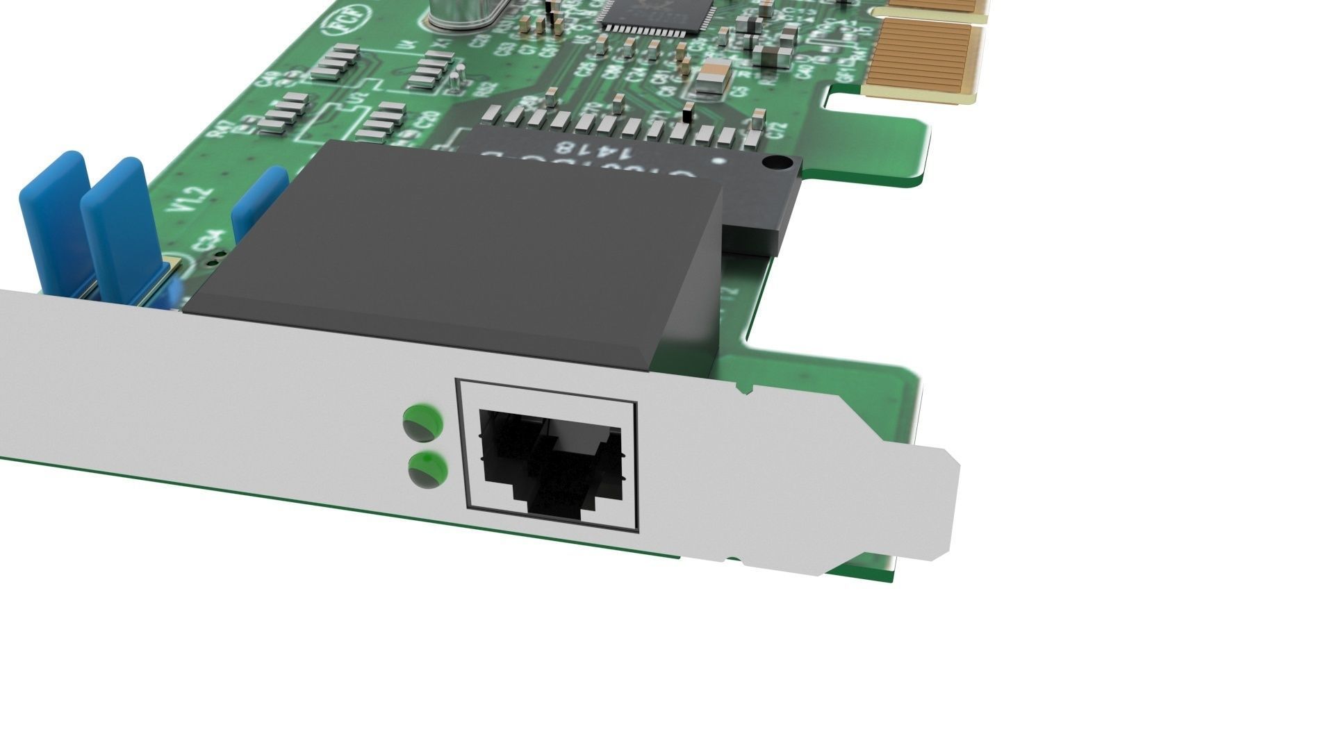 Network Card 3D model | CGTrader