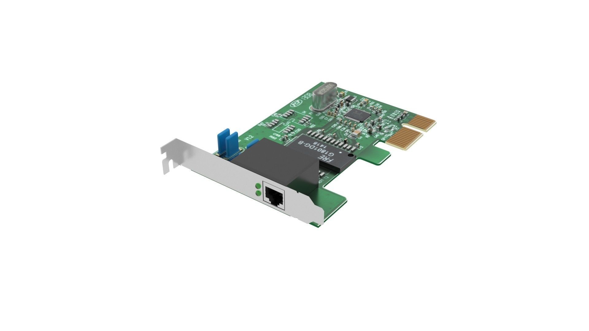 Network Card 3D model | CGTrader