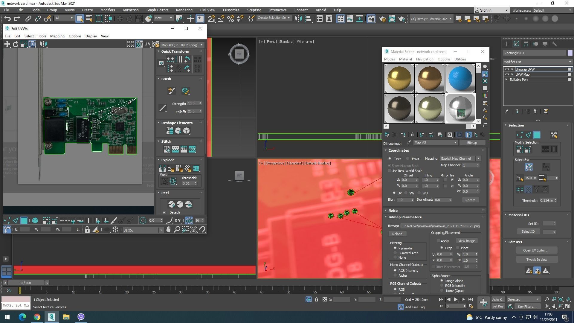 Network Card 3D model | CGTrader