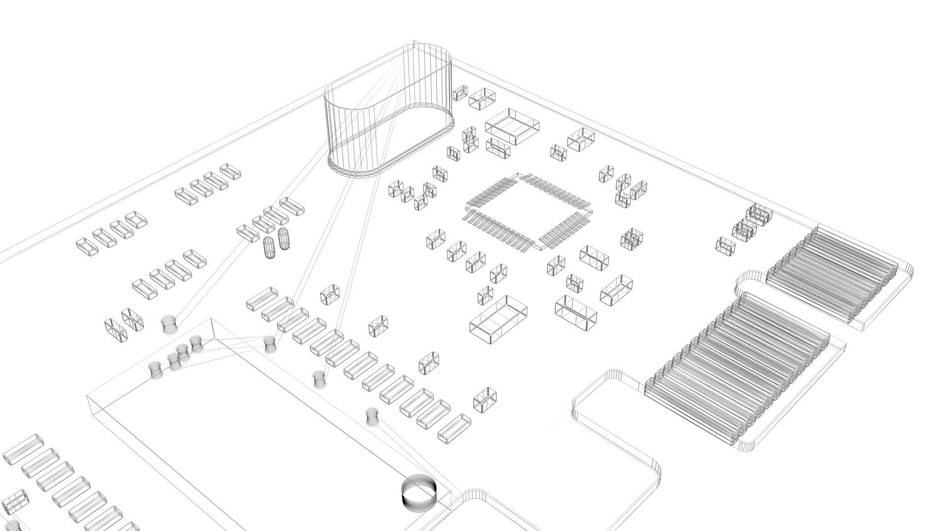Network Card 3D model | CGTrader