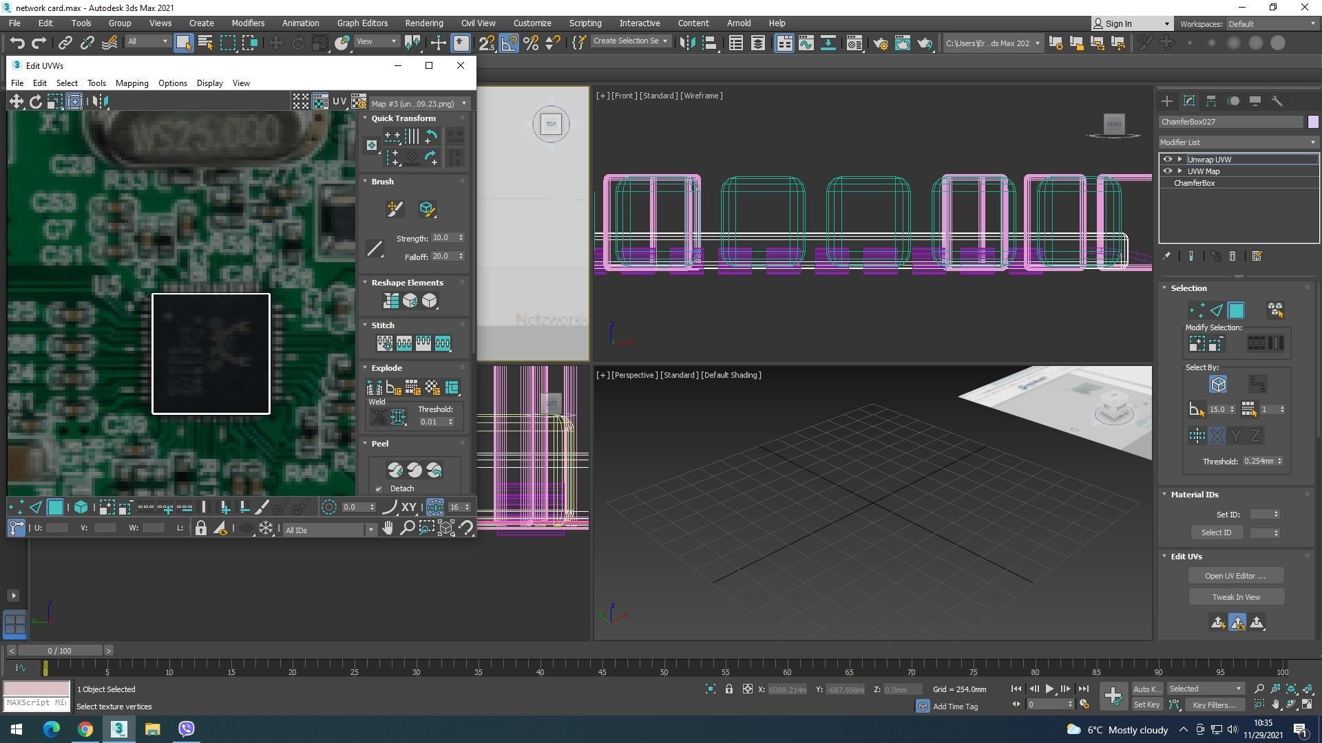 Network Card 3D model | CGTrader