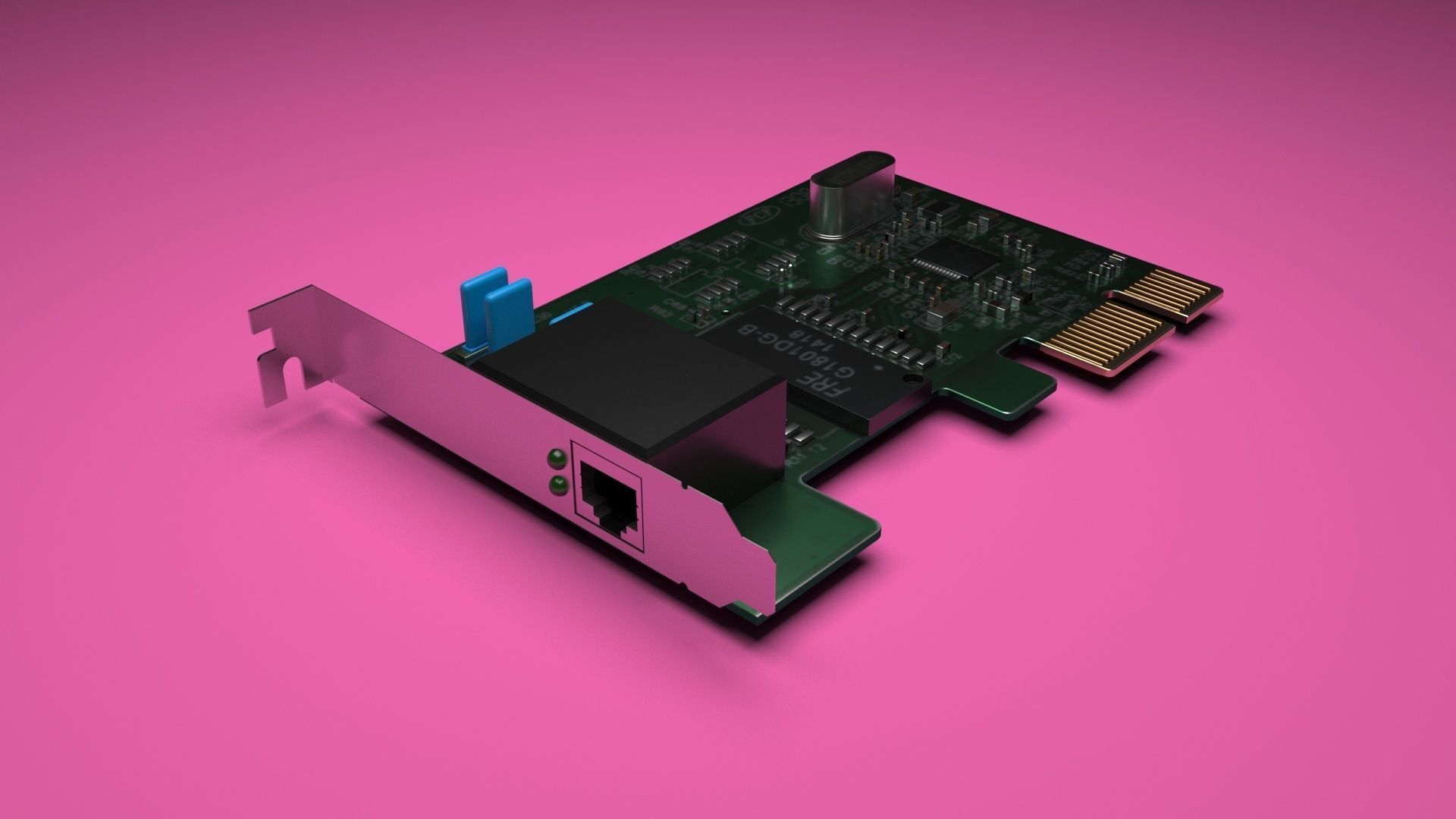 Network Card 3D model | CGTrader