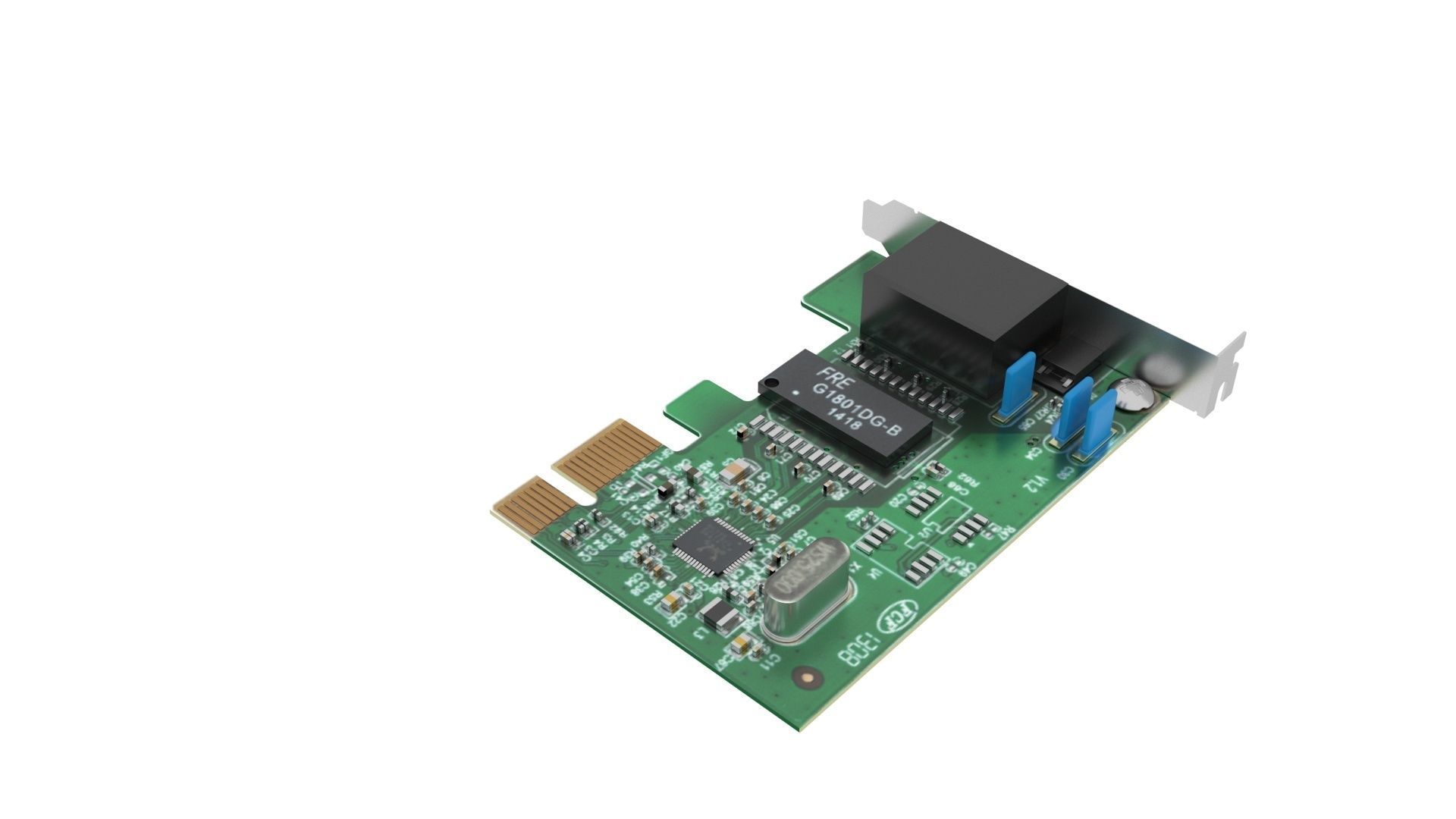 Network Card 3D model | CGTrader