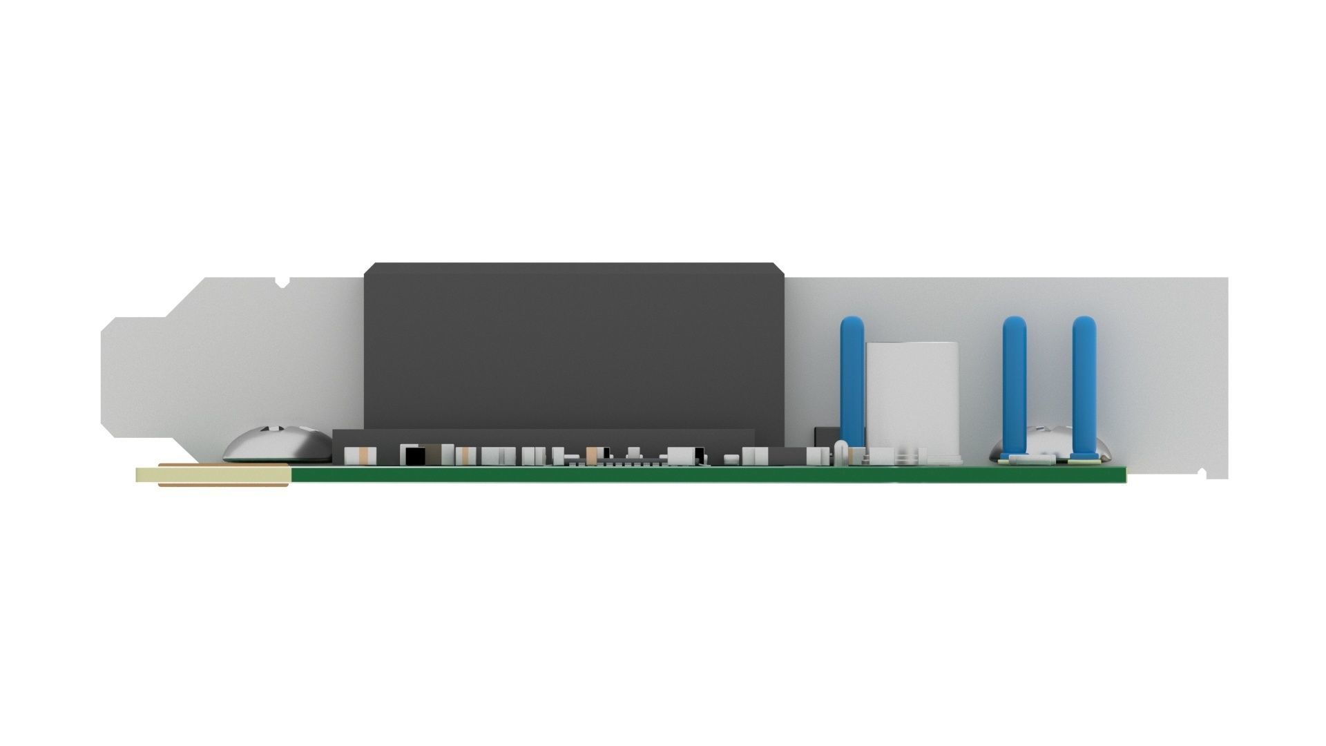 Network Card 3D model | CGTrader