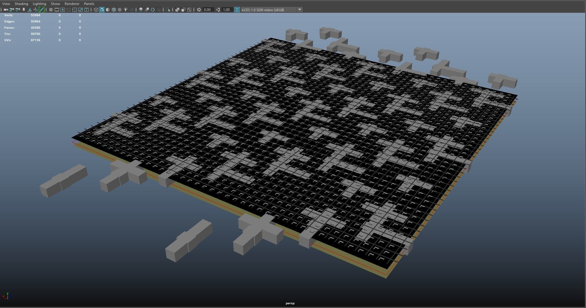 The Back-Rooms Interior 3D model | CGTrader