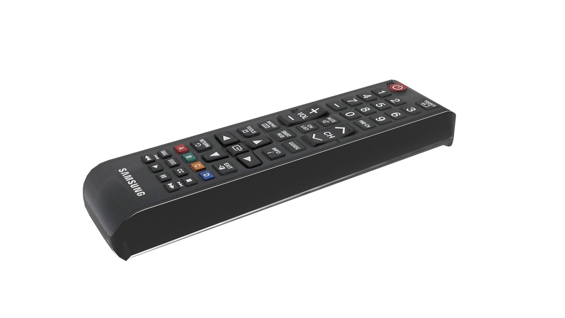 Samsung TV Remote Control 3D model | CGTrader
