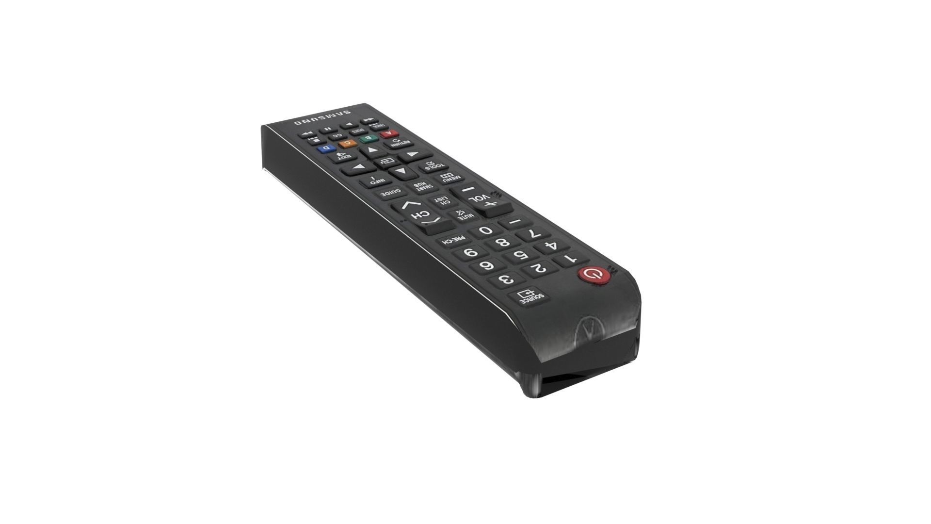 Samsung TV Remote Control 3D model | CGTrader
