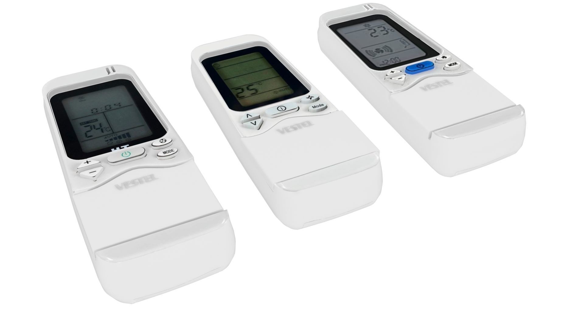 Vestel Air Conditioner Remote Controls 3D model | CGTrader