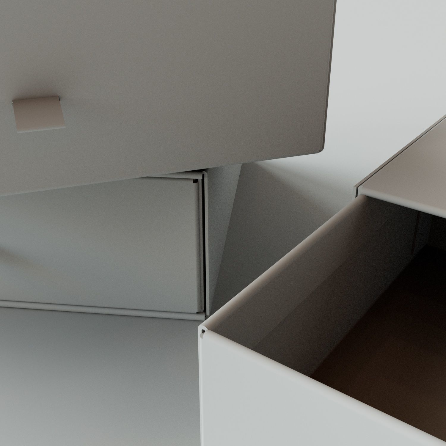 Drawer Box - Package 3D model 3D model | CGTrader