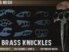 50 Brass Knuckles Base Mesh vol 01 3D model | CGTrader