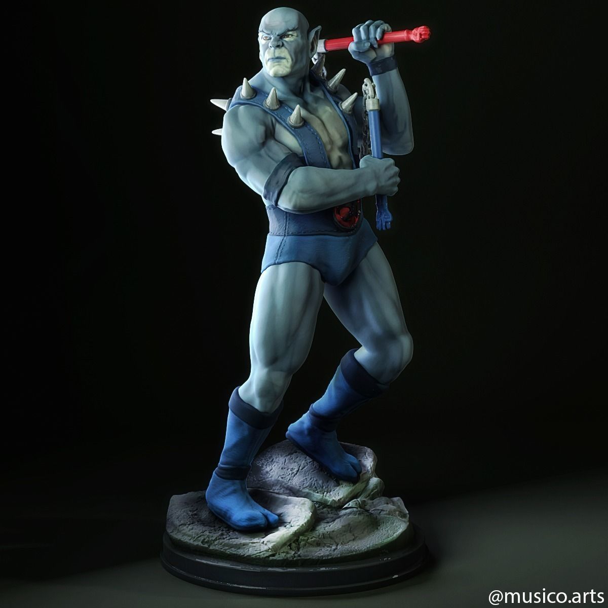 Panthro - Thundercats - Collectible 3D model 3D printable | CGTrader