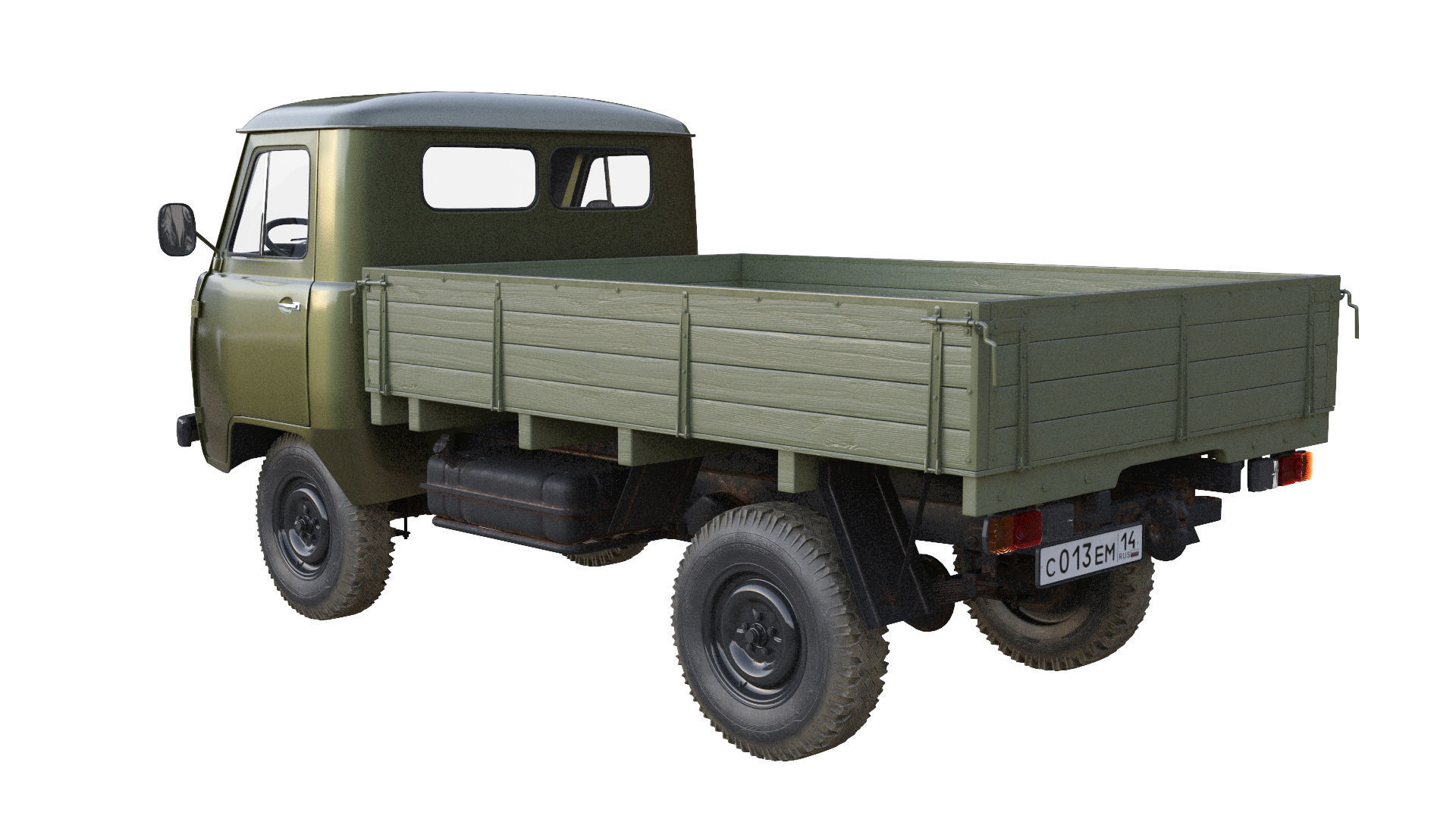 UAZ 452D 3D model | CGTrader