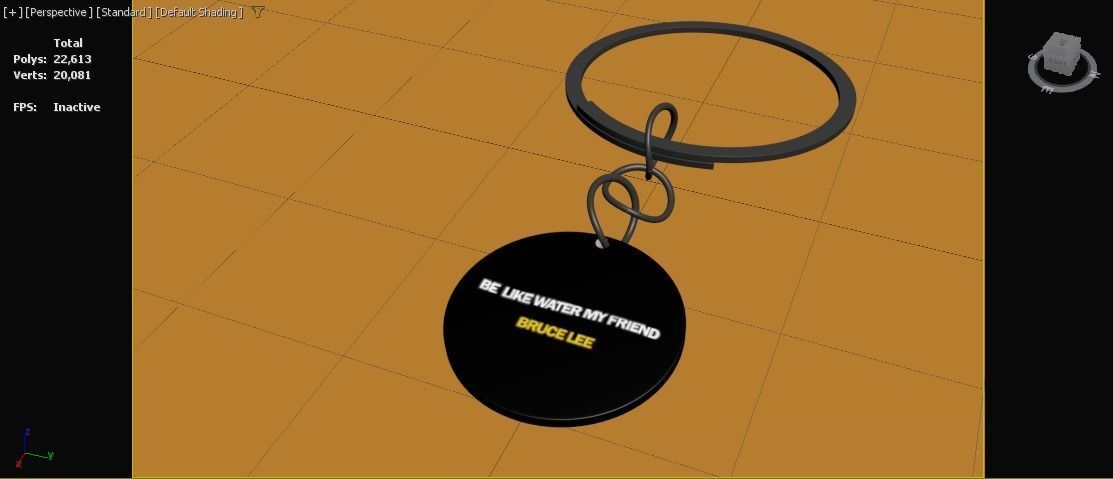 Key and Tag 3D model 3D model | CGTrader