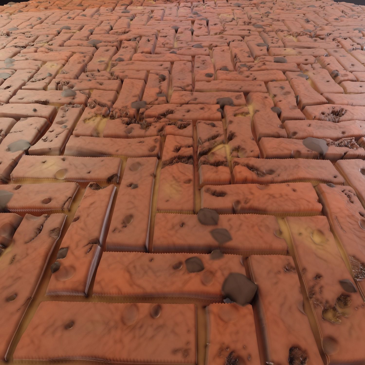 Stylized Brick Texture | CGTrader