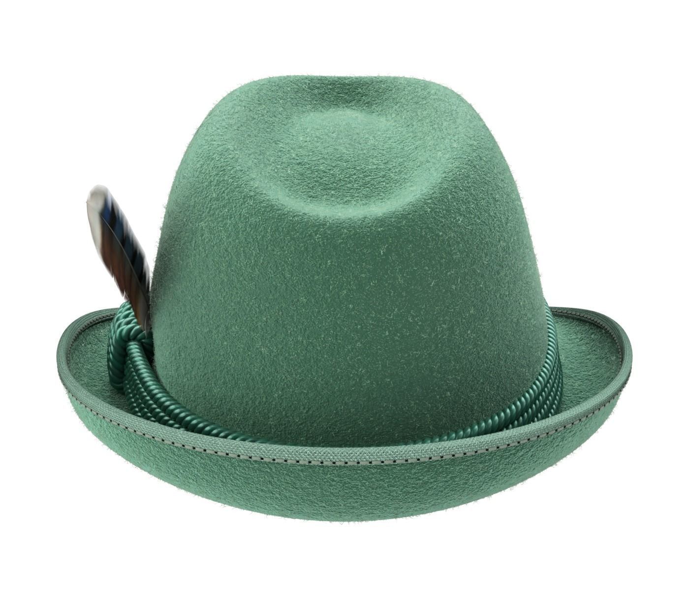 Traditional German Hat 3D model | CGTrader