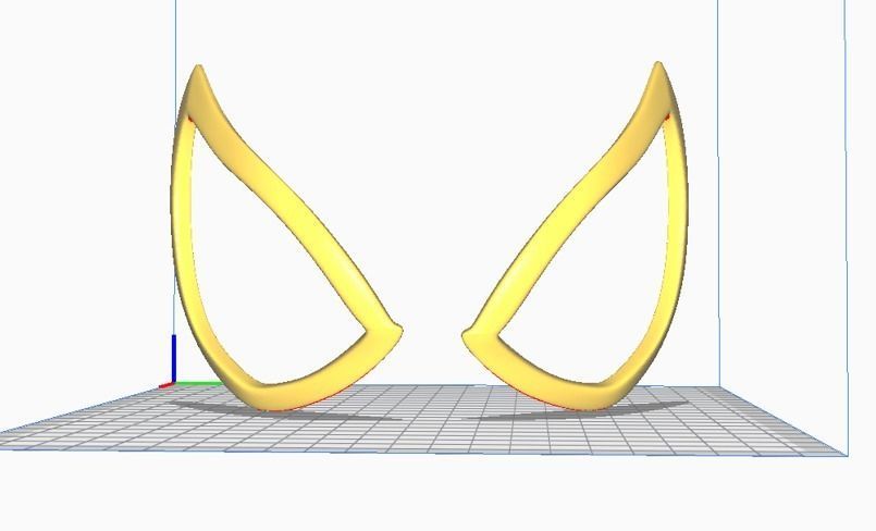 the amazing spiderman 2 - lenses 3D model 3D printable | CGTrader