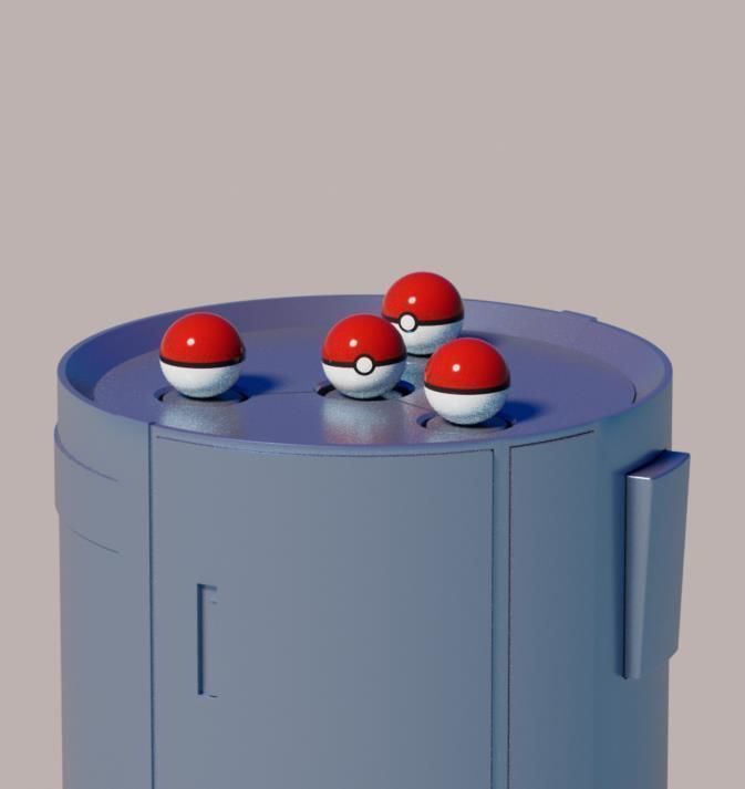 pokemon Fairy table 3D model | CGTrader