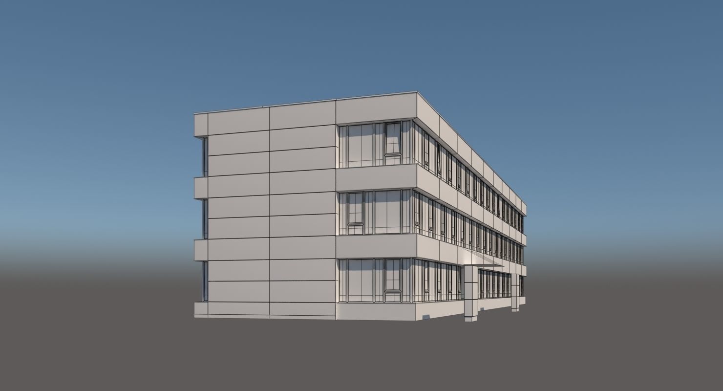 Office Building 3D model | CGTrader