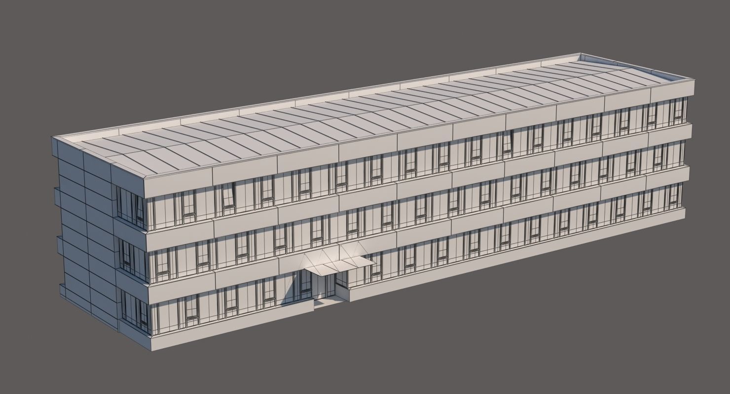 Office Building 3D model | CGTrader