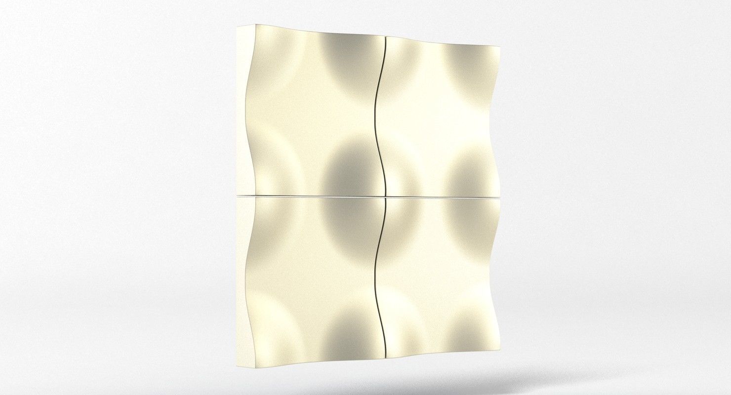 Decorative Modular Wall Panel 1 3D model | CGTrader