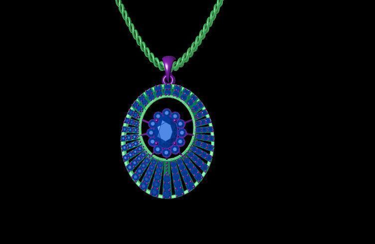 Pendent 3D model 3D printable | CGTrader