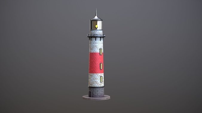 3D model Lighthouse VR / AR / low-poly | CGTrader