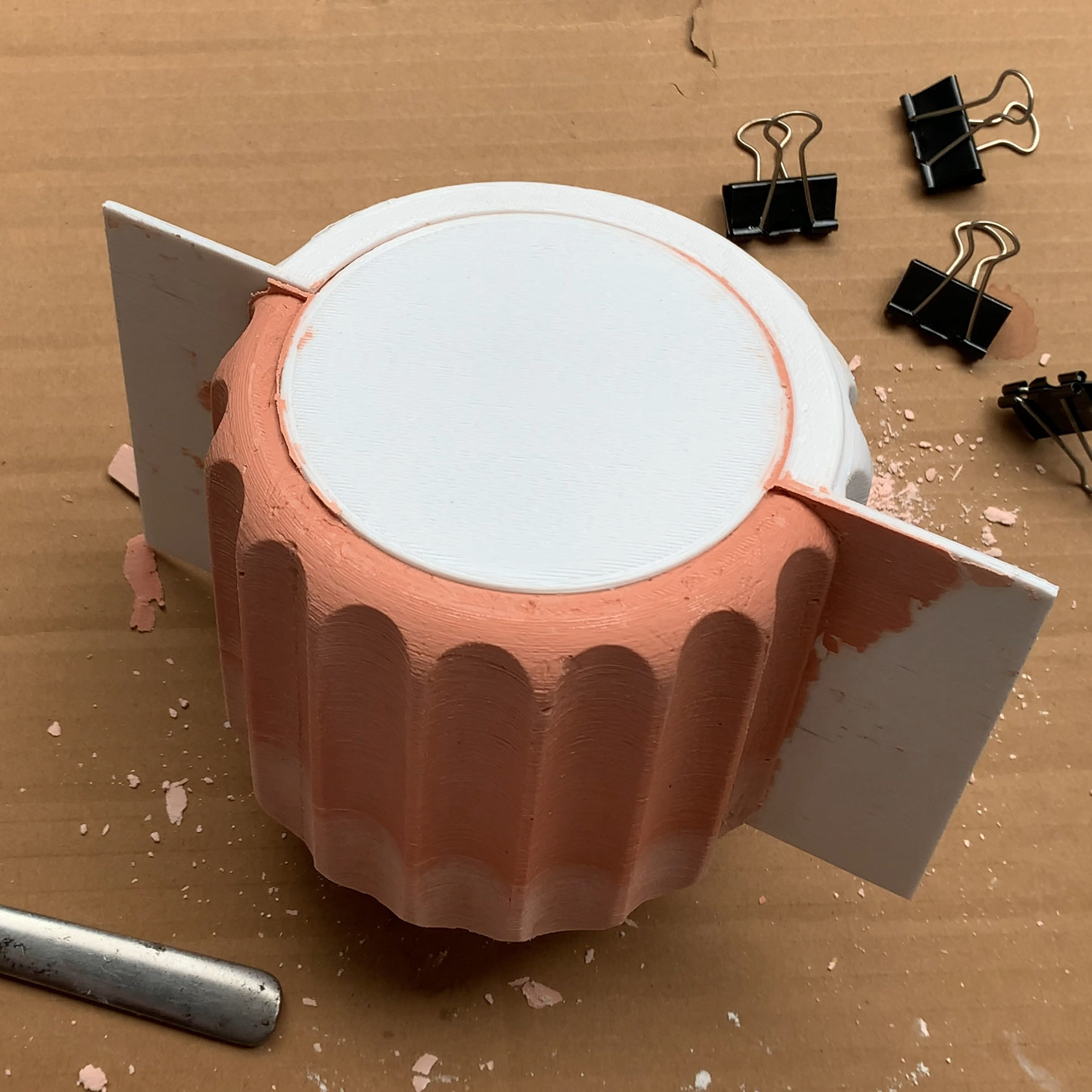 Geometric Plant Pot mold - 3d Printed mold 3D model 3D printable | CGTrader