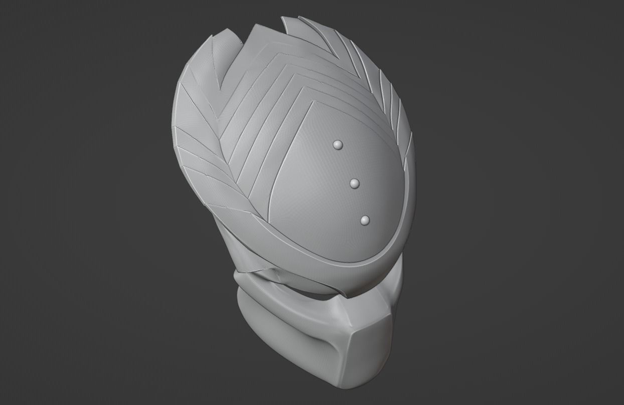 Predator Temple Guard mask 3D model 3D printable | CGTrader