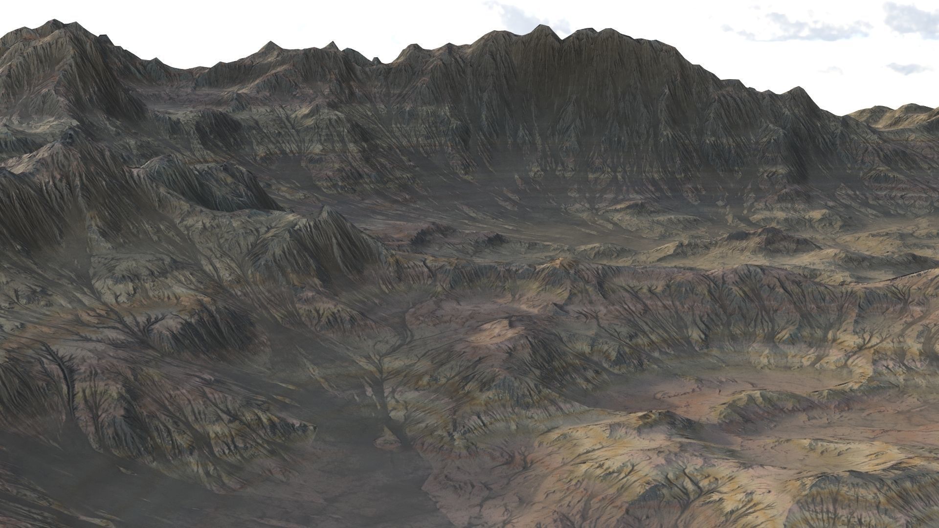 3D model Desert landscape 03 VR / AR / low-poly | CGTrader