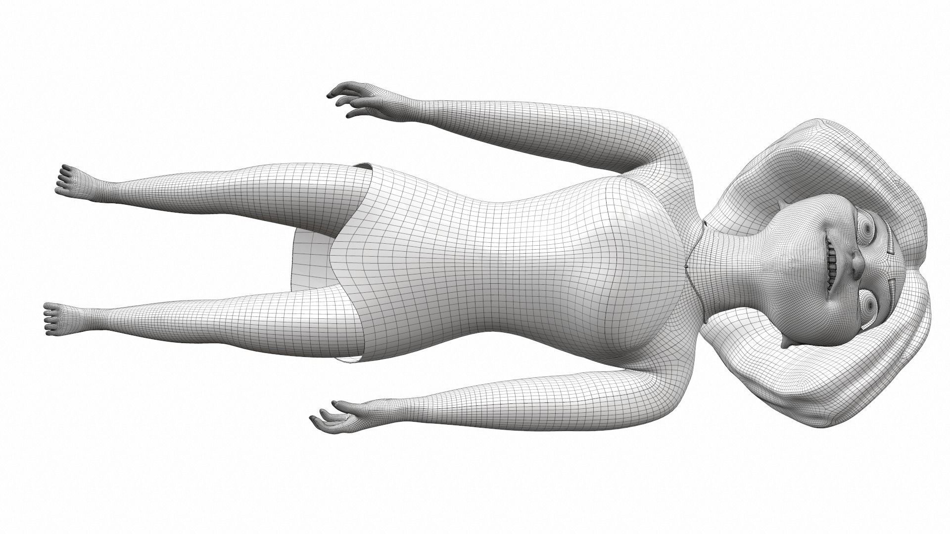 Eep Crood - female cartoon character of the Croods 3D model | CGTrader