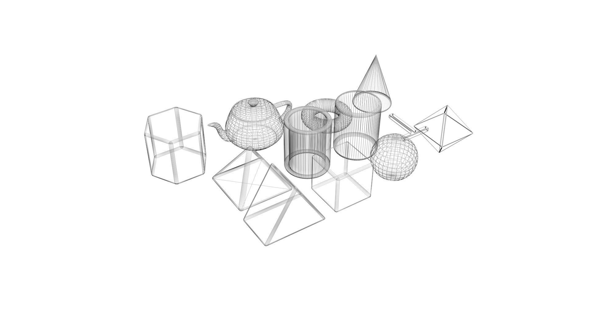 Magnetic Different Geometric Shapes For 3D Printing 3D model 3D ...