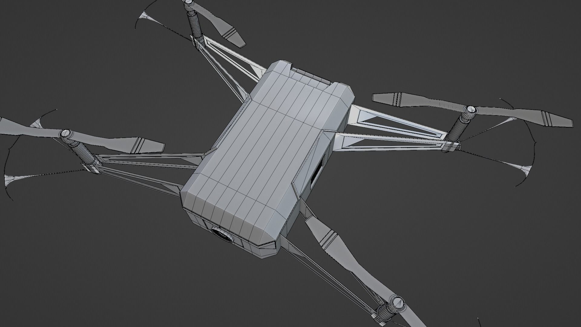 sci fi drone spaceship 3D model | CGTrader