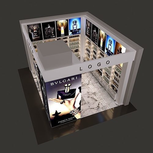 BEAUTY STORE FULL 3D SCENE 3D model | CGTrader