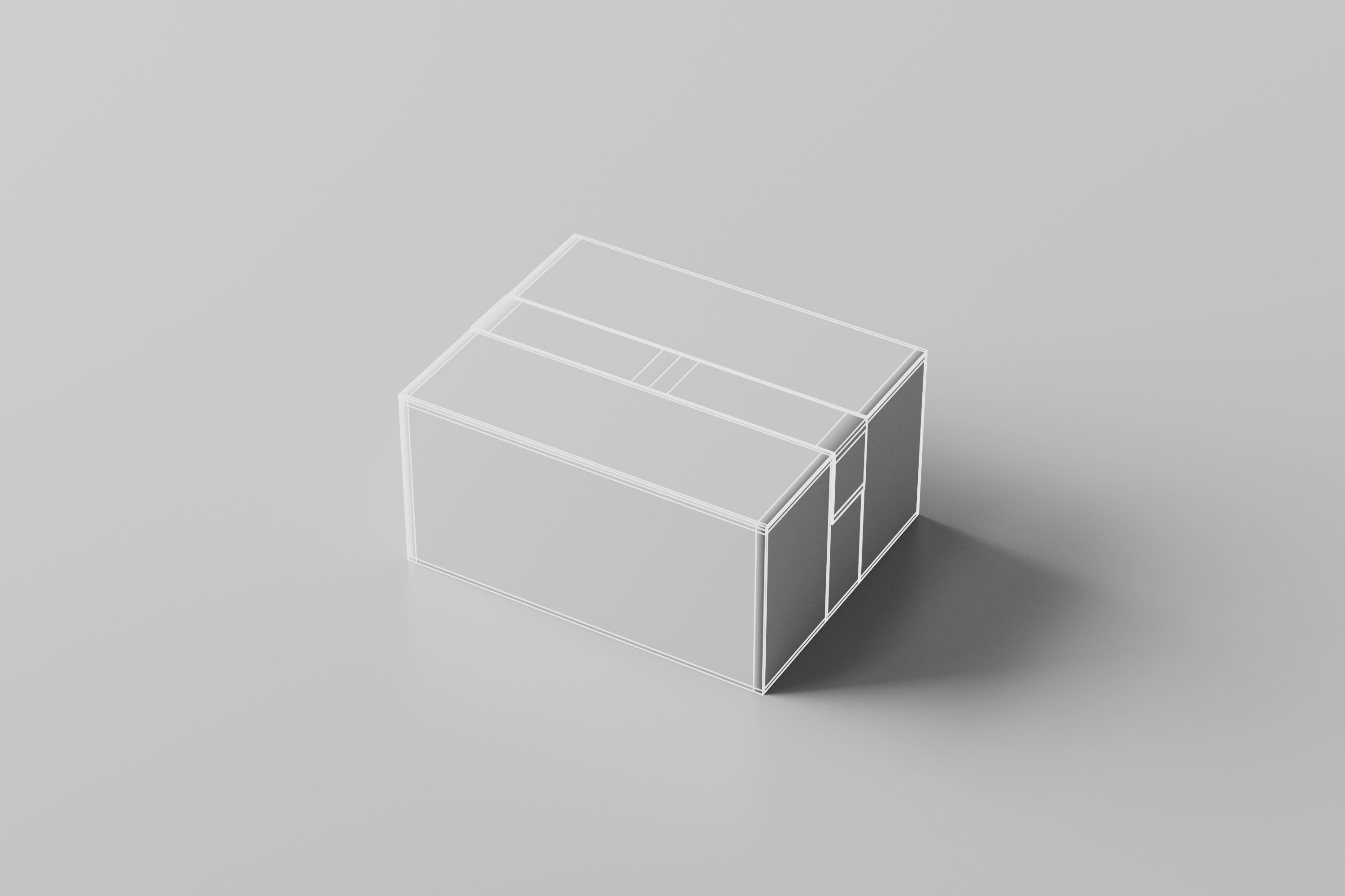 Shipping Box free VR / AR / low-poly 3D model | CGTrader