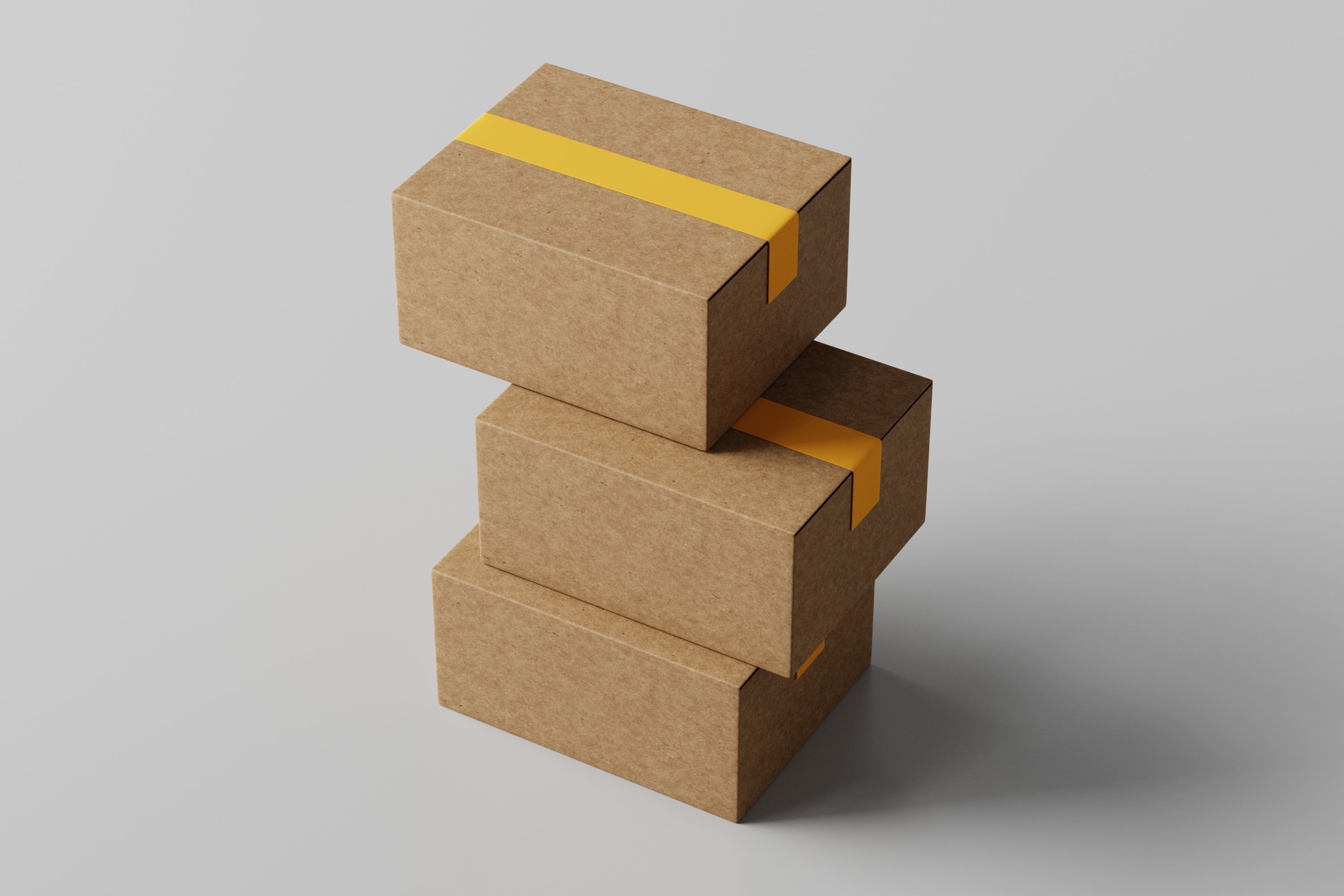 Shipping Box free VR / AR / low-poly 3D model | CGTrader