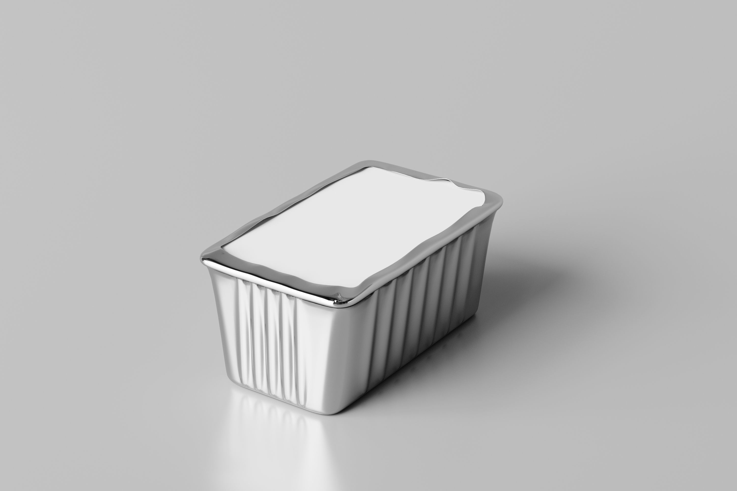 3D model Disposable Aluminum Pans VR / AR / low-poly | CGTrader